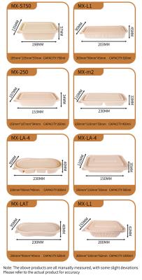 China Food Grade Compostable Biodegradable Custom Packaging Biodegradable Salad Containers for sale