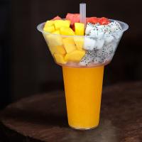 Quality Disposable Takeaway 20 Oz Clear Plastic Cups Custom Disposable Cups for sale