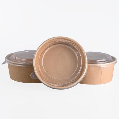 Cina Compostabili sostenibili Microonde Disposable Bowls Kraft Container per l'uscita in vendita