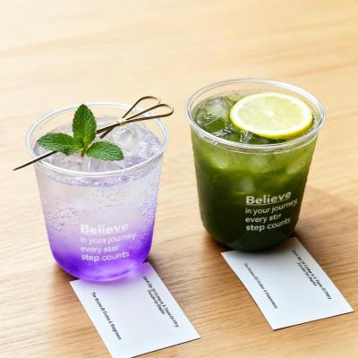 Китай PP Boba Cup Custom Logo одноразовые пластиковые чашки мягкие прозрачные пузырьки чайная чашка пластиковая с крышками и соломинками продается
