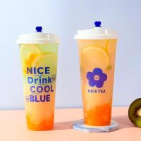 China logo Printed Hot Cold Drinking Plastic PP Injection Cups Hard Plastic Cup for sale
