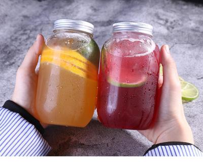 China Food-grade PET Bottle with Multiple Capacity Options and Customizable Design for Milk Tea and Beverages for sale