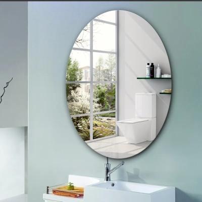 China Huis Slaapkamer Gehard glas spiegel Voor badkamer 3mm-15mm Te koop