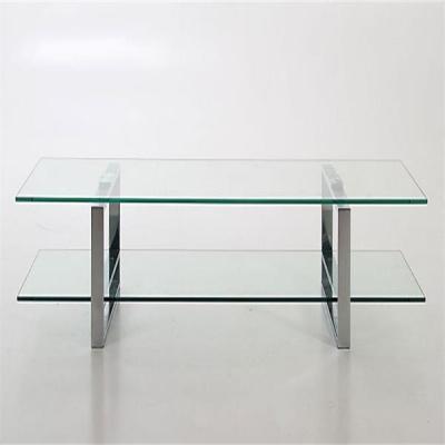 China Aluminium glazen badkamerplanken Wandmontage 2 Tier glazen doucheplank Te koop