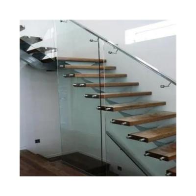 China Veiligheid Doorzichtige glazen leuning 6 mm dikte Balkon glazen balustrade Te koop