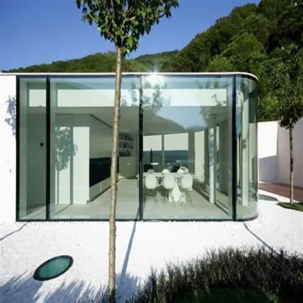 Quality Soundproof Double Glazed Tempered Glass Heat Insulation Window Door Glass for sale