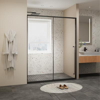Cina Divisore di vetro per bagno a telaio stretto da 3 mm a 12 mm in vendita