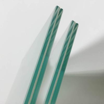 Cina Flat Laminated Clear Tempered Glass For Supermarket Countertops And Shelves in vendita