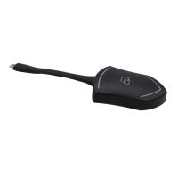 China Black Receiver Wireless USB C Dongle For Android Device for sale
