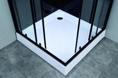 Cina Stylish Shower Room Con Matt Nero E Vetro Temperato Per Moderno E Personalizzabile in vendita