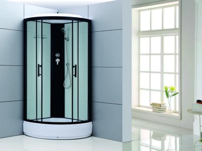 Chine 4mm Corner sans cadre vitre salle de douche taille personnalisée à vendre