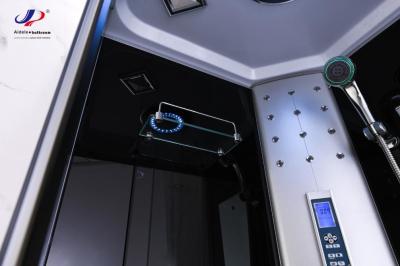 Cina Sala doccia funzionale quadrata con vetro temperato e telaio di alluminio per un lussuoso in vendita