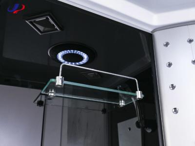 Cina Sala doccia funzionale quadrata con vetro temperato e telaio di alluminio per un lussuoso in vendita