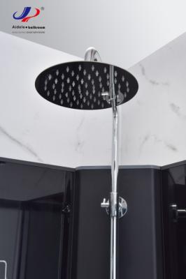 China Customizable Shower Room With Matt Black Profile Frame And 4/5mm Tempered Glass for sale