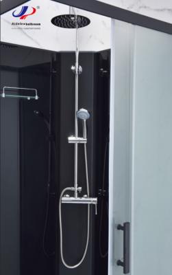 China Customizable Shower Room With Matt Black Profile Frame And 4/5mm Tempered Glass for sale