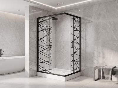 China High-Quality Tempered Glass Shower Enclosure Profile with CE Certification for sale
