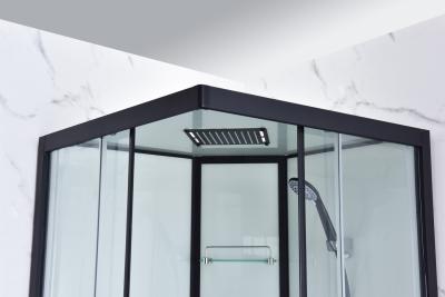 Cina struttura di alluminio del cubicolo di vetro del bagno di 900x900x1900mm in vendita