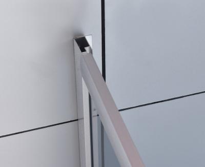Chine clôture coulissante Frameless de douche de 800×800×2000mm à vendre