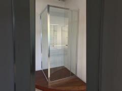 900x900 Douche Ruimte 6/8mm Tempered Glass And Alum Frame Met Chromed For Stylish