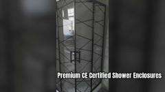 Introduce High-Quality Tempered Glass Shower Enclosure Profile with CE Certification For You