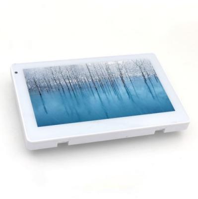 China Wall mountable Touch Monitors Panel with POE and Temperature & Humidity sensor for sale