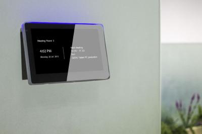 China Glass Wall Mounted POE Panel PC For Door Access Control for sale