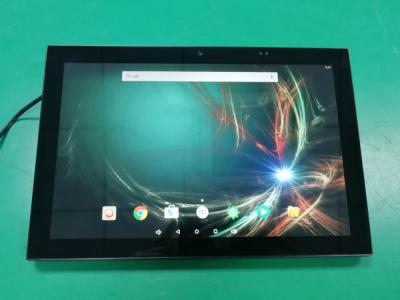 China 10 Inch Employee Attendance System Android POE Tablet With LED Bar NFC Reader Wall Brackets for sale