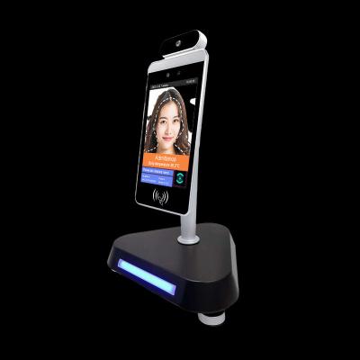 China SIBO Android Body Temperature Testing & Facing Recognition Kiosk For Pass Management for sale