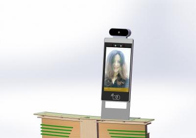 China Android POE 8 Inch Tablet With Face Recognition And Body Temperature Testing For Access Control for sale