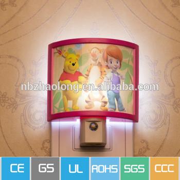 China led night light with photo frame sensor kids night light for sale