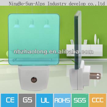 China acrylic saving energy smart sensor switch led night sensor lamp for sale
