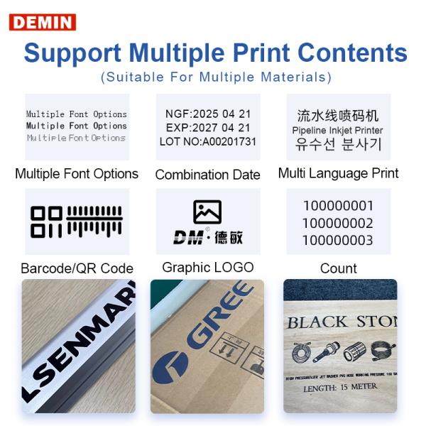 Quality Demin P70UV Curing Lamp Inkjet Printer Print QR Code Carton Aluminum Foil Bag for sale