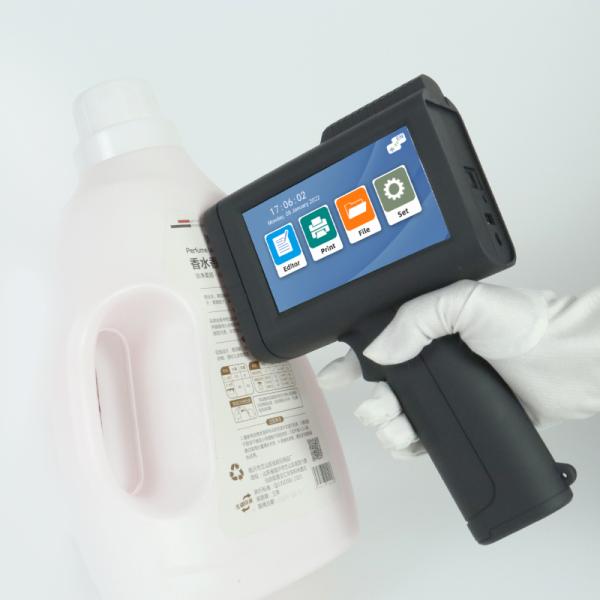 Quality M10 Handheld Inkjet Printer Expiry Date Coding Qr Coding Machines Hand Printer for sale