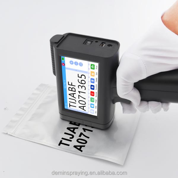 Quality M10 Handheld Inkjet Printer Expiry Date Coding Qr Coding Machines Hand Printer for sale