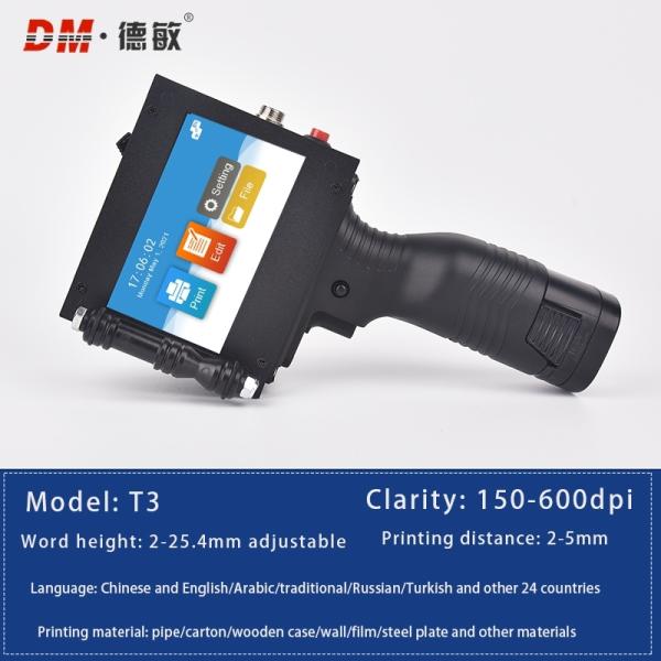 Quality New T3 Production Date Carton Packaging Bag Small Dtf Printer Smart Handheld for sale