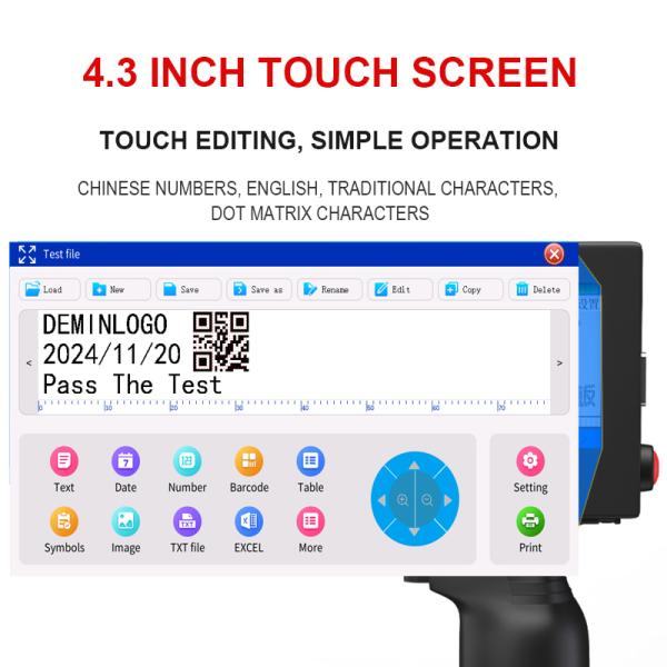 Quality T50 Factory Price Handheld Inkjet Printer Large Format Printer for Expiry Date for sale