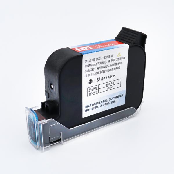 Quality Demin 3180K Ink Cartridge 12.7mm Inkjet Black High Adhesion Ink Non-fading Fast for sale