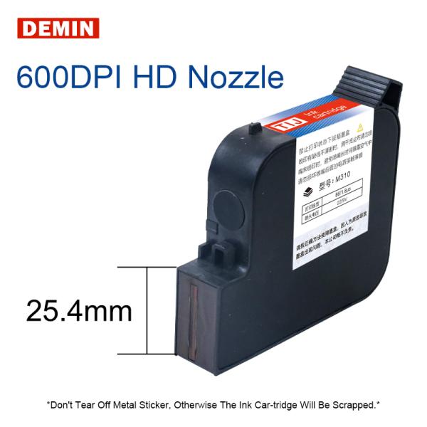 Quality Demin M310 High Adhesion Non-fading Fast Drying One Inch Ink Cartridge Suitable for sale
