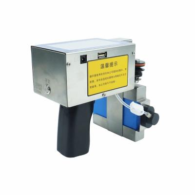 China Production Date Coding Cable Manual White Ink Coding Machine Handheld Intelligent Inkjet Printer for T-Shirt Packaging for sale