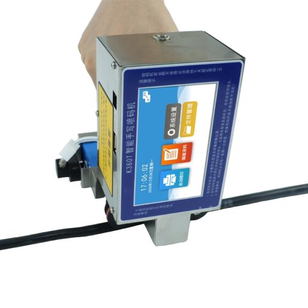 Quality Production Date Coding Cable Manual White Ink Coding Machine Handheld Intelligen for sale