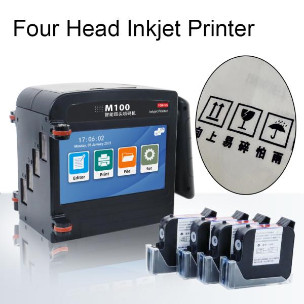 Quality 10cm Large Format Printer for Carton Sign Text Brand LOGO Printing Handheld for sale