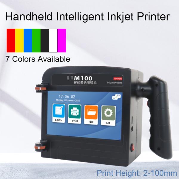 Quality 10cm Large Format Printer for Carton Sign Text Brand LOGO Printing Handheld for sale