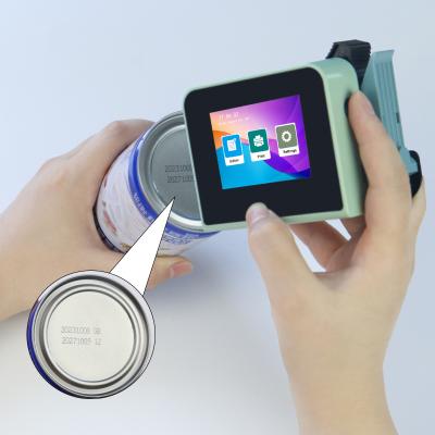 China Barcode Printer for Plastic Bottles Ink Jet Printer Used for Pvc Card Printing Provided Encoder Handheld Printer for sale