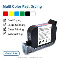 China Barcode Printer for Plastic Bottles Ink Jet Printer Used for Pvc Card Printing Provided Encoder Handheld Printer for sale