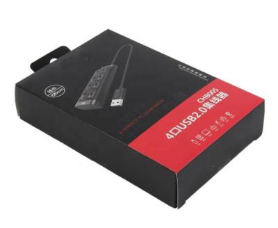 Cina 157gsm EVA Blister Earphone Packaging Box ha ondulato lo SGS di USB elettronico del caricatore in vendita