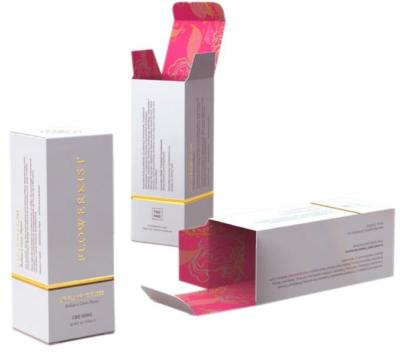 Cina 300 scatole d'imballaggio Logo Cream Skincare Makeup su ordinazione CMYK di CDR cosmetico di CCNB in vendita