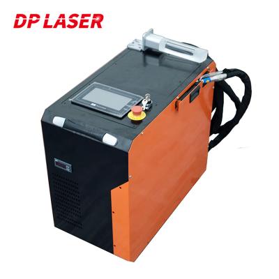 China Nieuw Type 1000W Draagbare Mini 3 IN 1 Handbediende Schoonmakende Snijmachine van het Laserlassen Te koop
