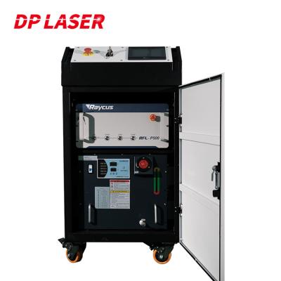 Cina Fonte di laser di pulizia di impulso di Raycus IPG della macchina del laser della fibra di rimozione 500W dell'olio e della ruggine in vendita