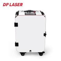 China Trolley Case Raycus 200w Laser Cleaning Machine Portable Rust Removal Cleaner for sale