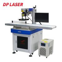 China Automatic Focus Vision Fiber Laser Marking Machine Camera CCD Visual Positioning for sale